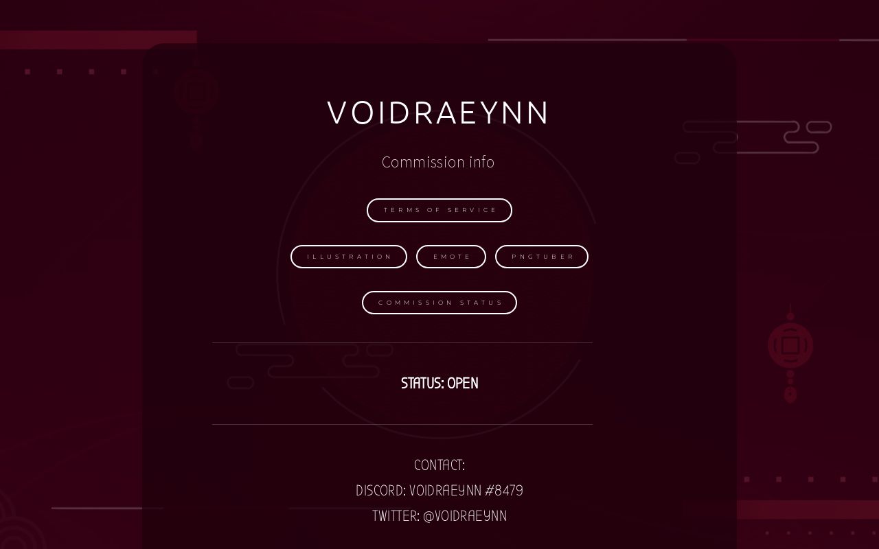 VoidRaeynn Commissions